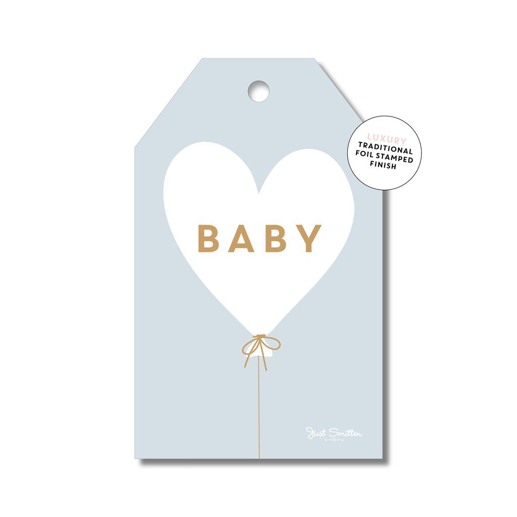 Baby Boy Tag - Blue